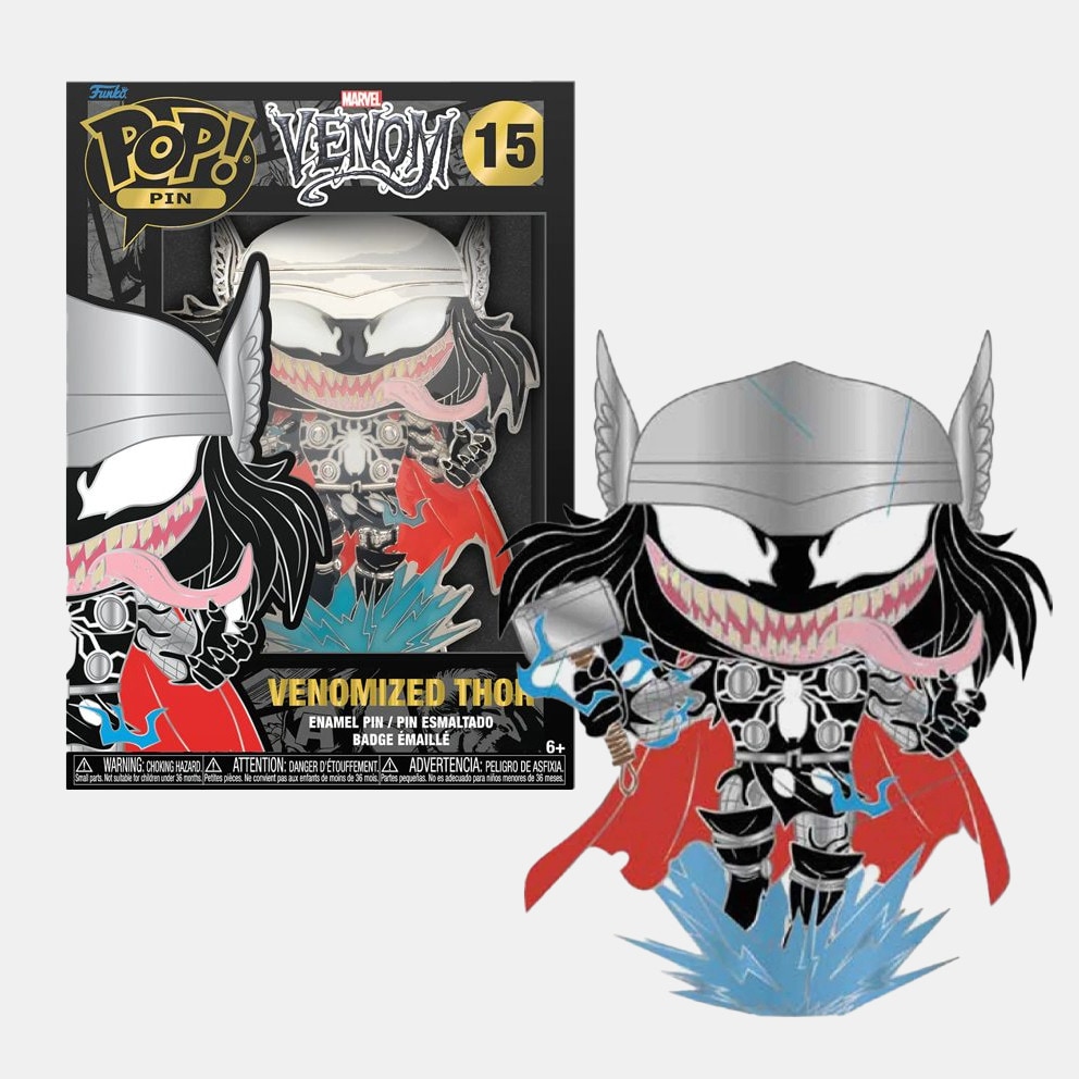 Funko Pop Pin Marvel Venom Venomized Thor 15 Καρφίτσα Πολύχρωμο 073116