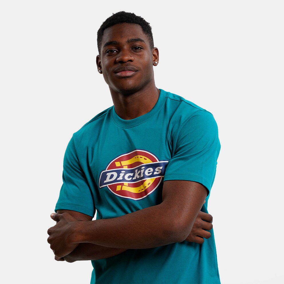 Dickies Icon Logo Ανδρικό T Shirt Μπλε Dk0a4xc9e641